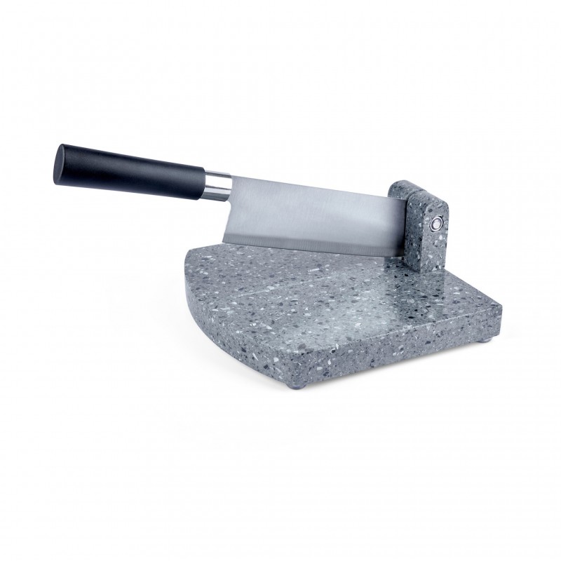 Grey Biltong Cutter with Stainless Steel Blade